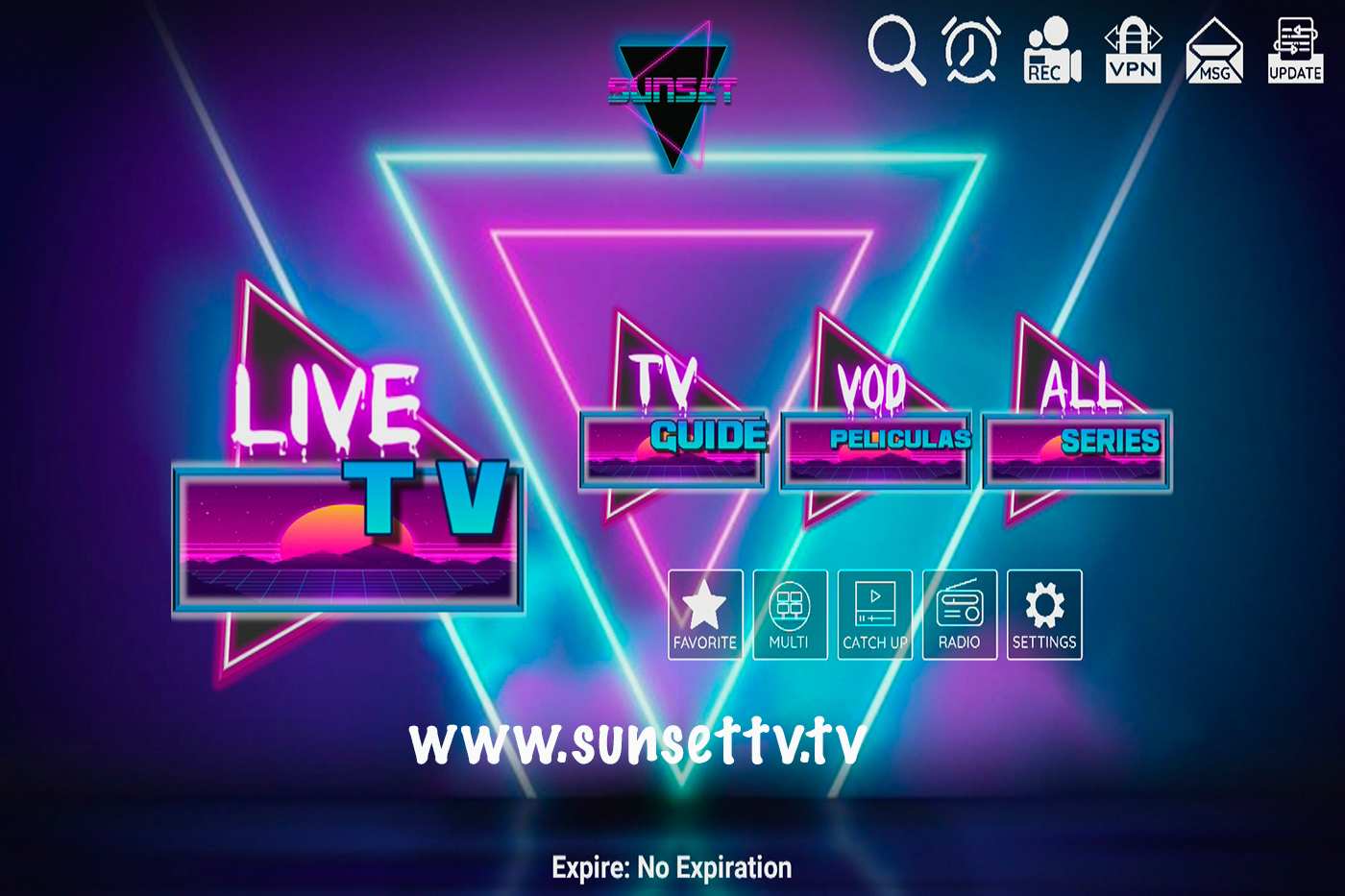 la Mejor TV en Vivo con Sunset TV: Películas, Series, eventos y Mas